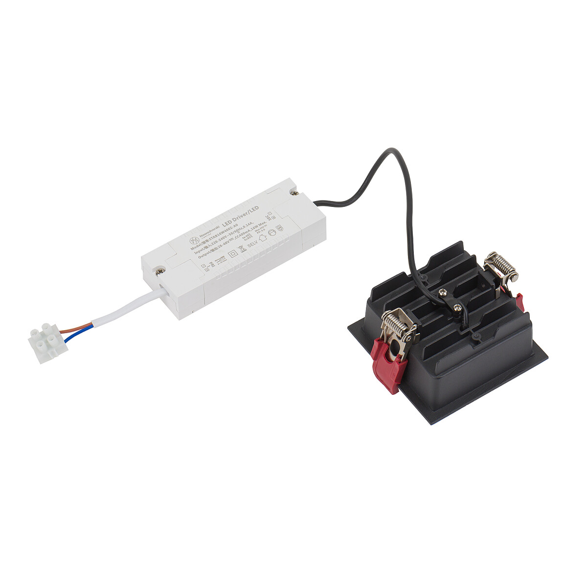 Recessed square luminaire MIDI LED 16W 4000K