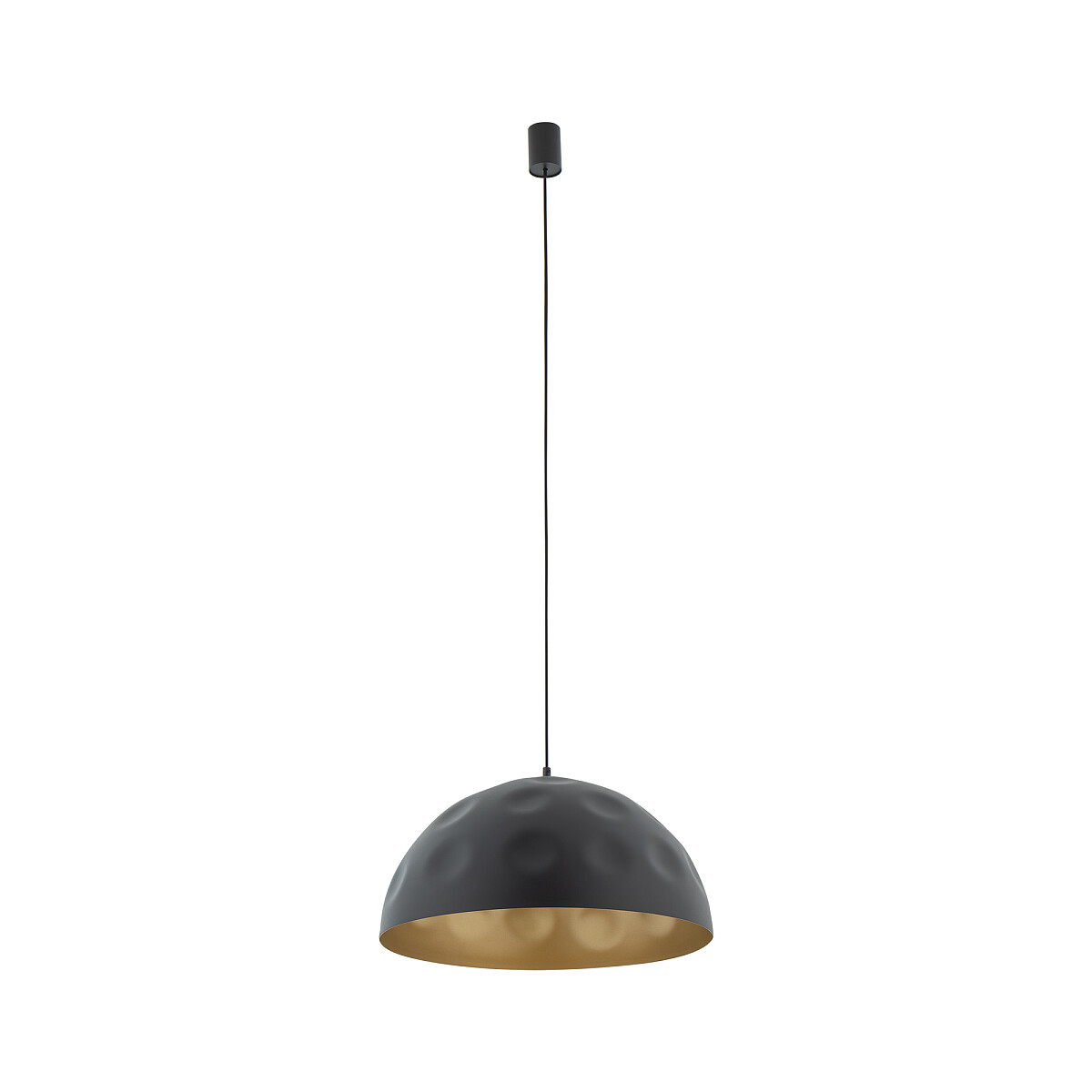 Suspended lamp HEMISPHERE HIT L BLACK-GOLD