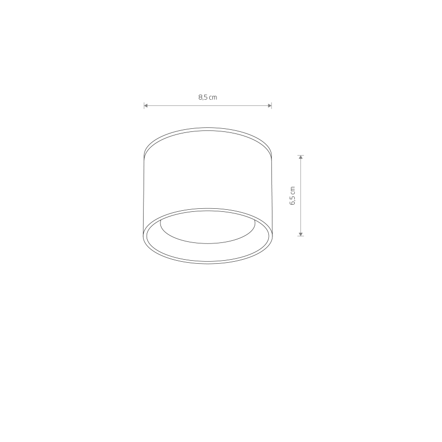 Spotlight lamp BOL WHITE Spotlight lamp BOL WHITE