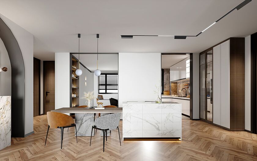 LINE LED 15W 4000K linear luminaire for LVM track system