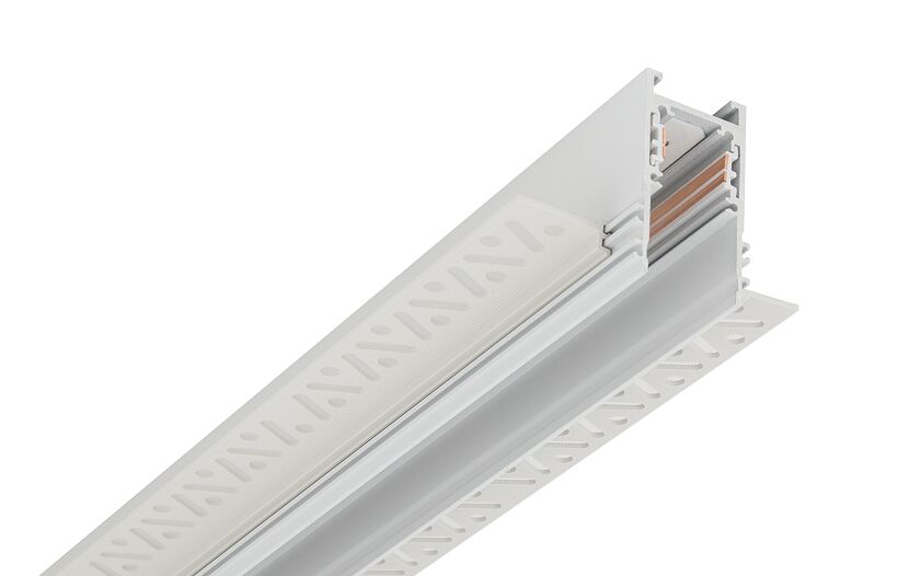 1-obwodowy podtynkowy szynoprzewód niskonapięciowy LVM RECESSED TRACK 2M