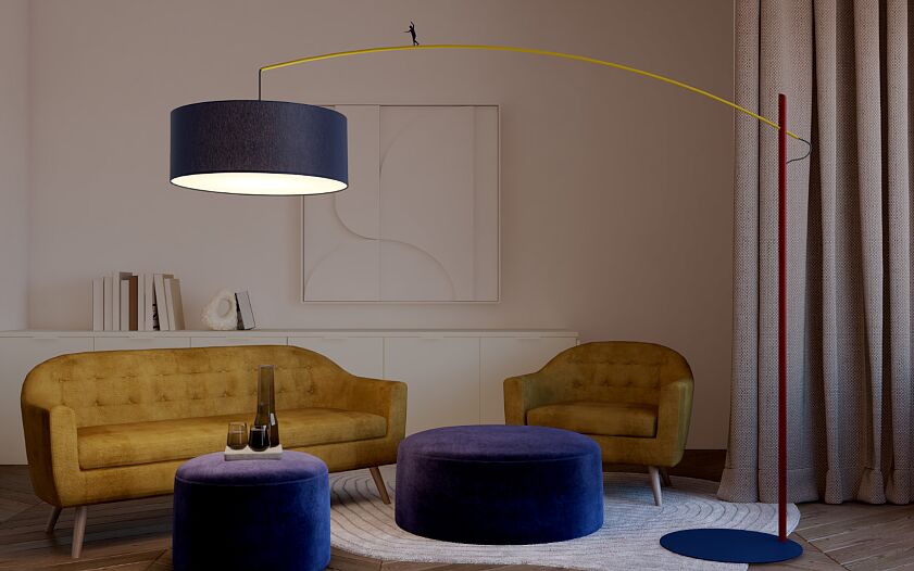 Floor lamp POISE multicolour B